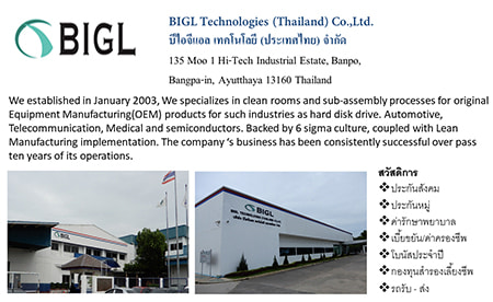 งาน,หางาน,สมัครงาน BIGL Technologies Thailand